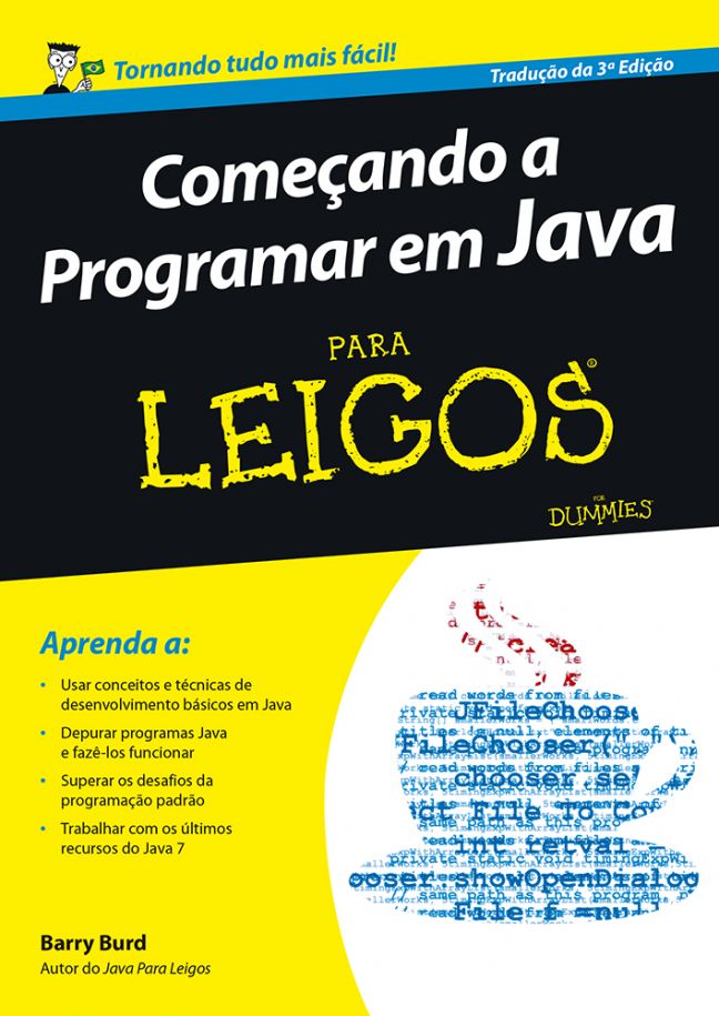 Começando a Programar em Java Para Leigos | Editora Alta Books